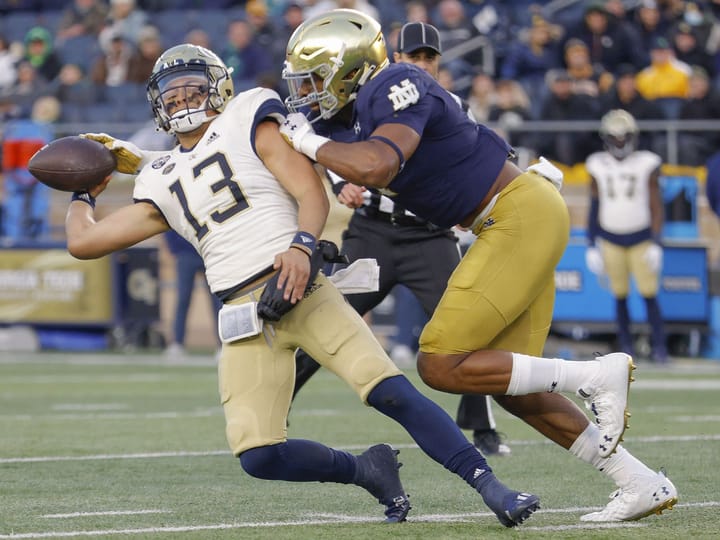 Isaiah Foskey 2023 NFL Draft profile: Scout report for the Notre Dame EDGE