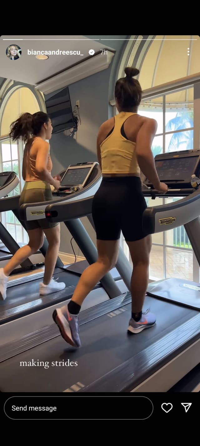 Bianca Andreescu on her way to recovery from Miami Open injury