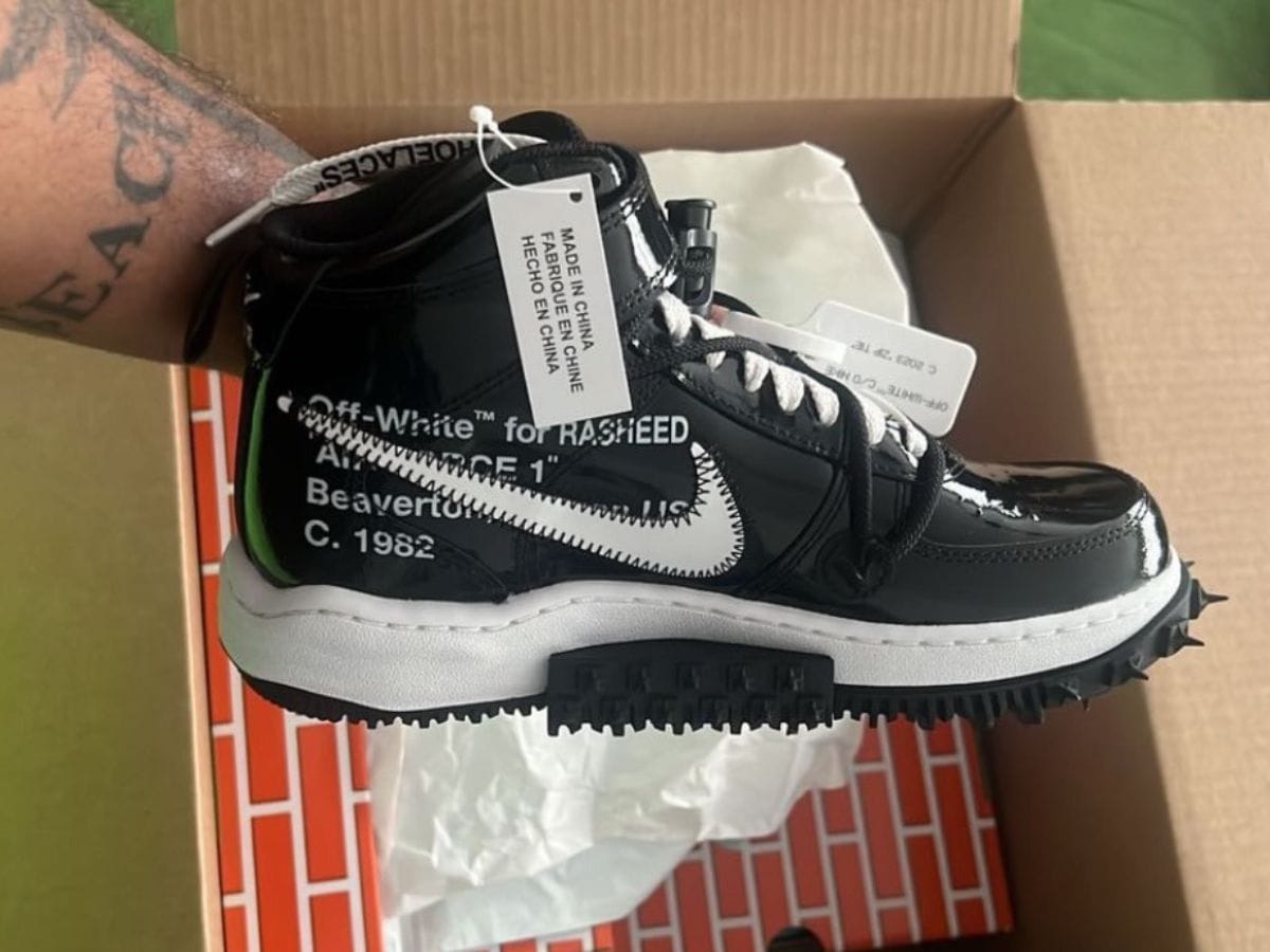 Nike x Off-White Air Force 1 Mid "Sheed" sneakers: Everything we know ...