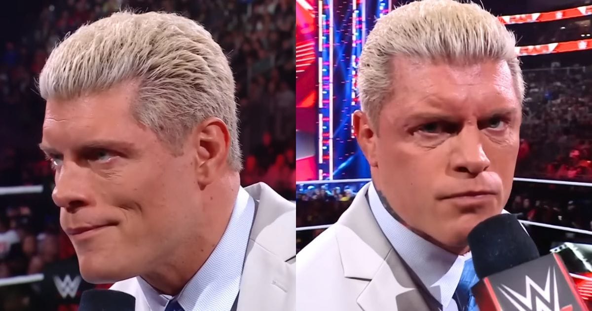 "This was just to make the match!" - Cody Rhodes overdid it with his ...