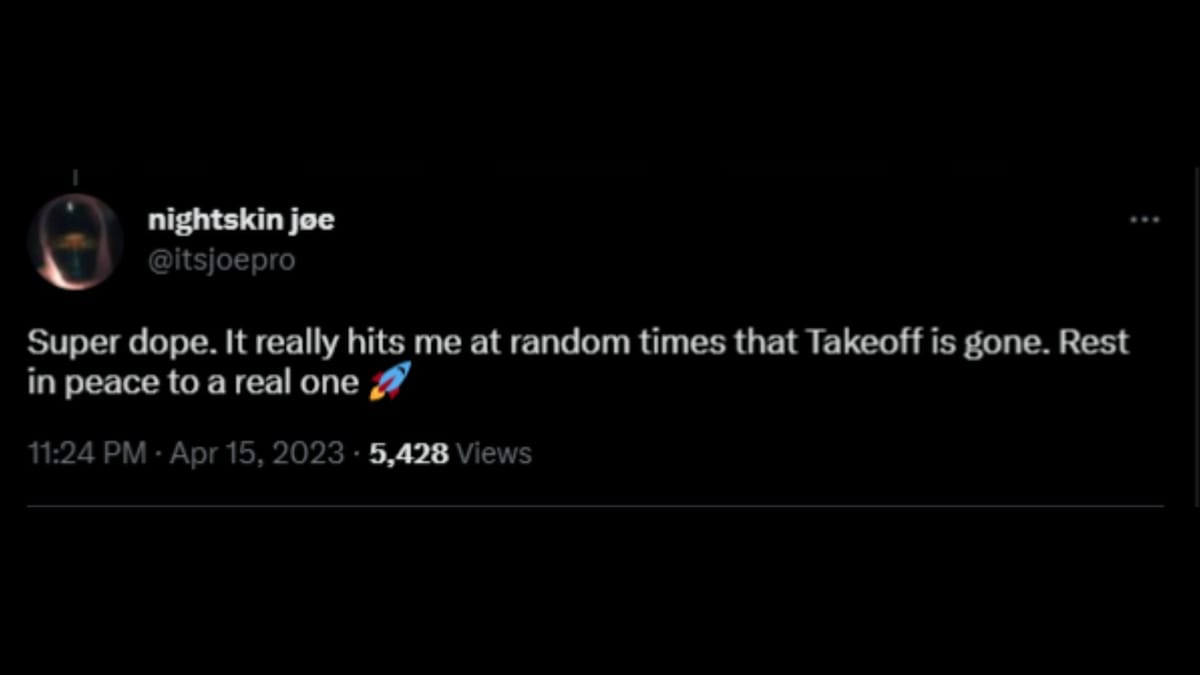 “That’s a true friend right there”: Offset's tribute to Takeoff leaves ...