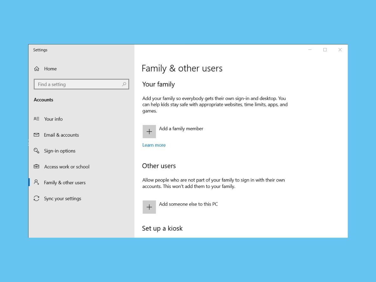 How to create and manage user accounts on your Windows PC