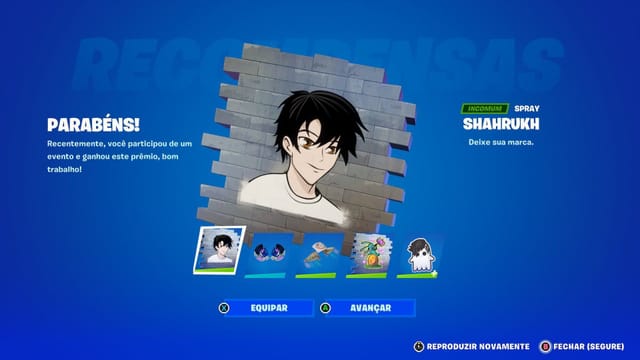 How to get the Shahrukh spray in Fortnite Chapter 4 Season 2