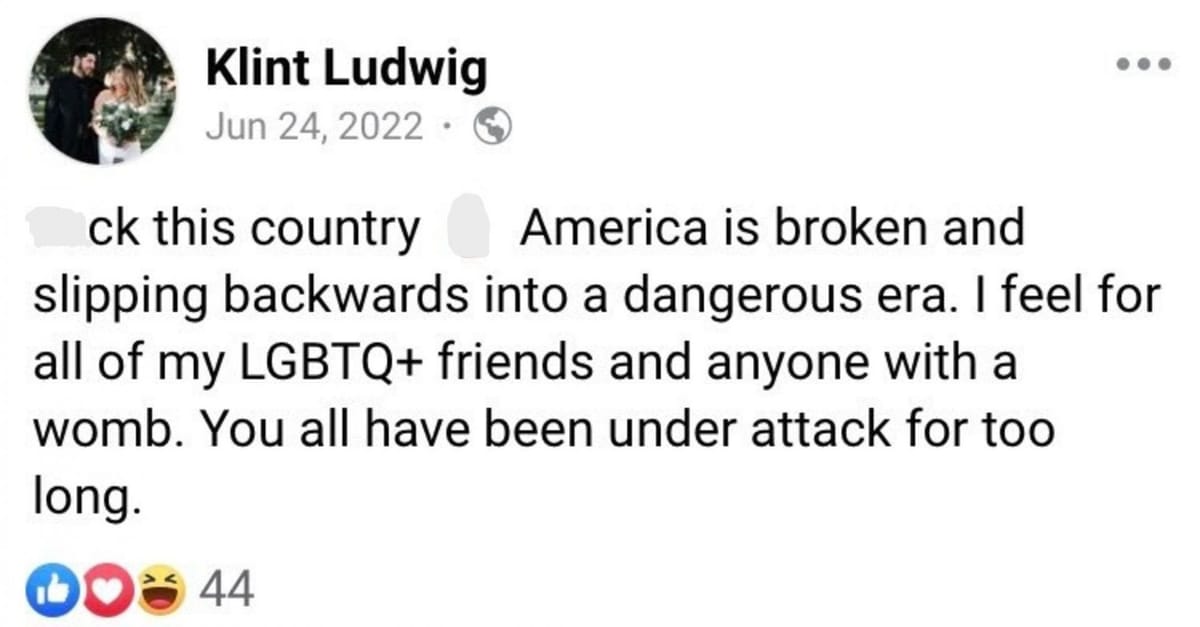 Who is Klint Ludwig? Andrew Lester's grandson's Twitter posts go viral ...