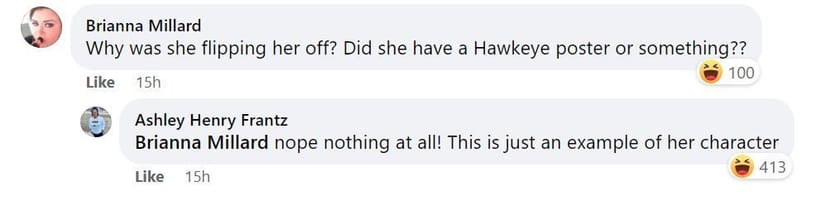 "Going too far with that unsportsmanlike behavior" - Picture of Angel ...