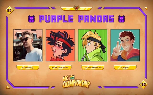 Minecraft Championship (MCC) 30: Second half of competing teams announced