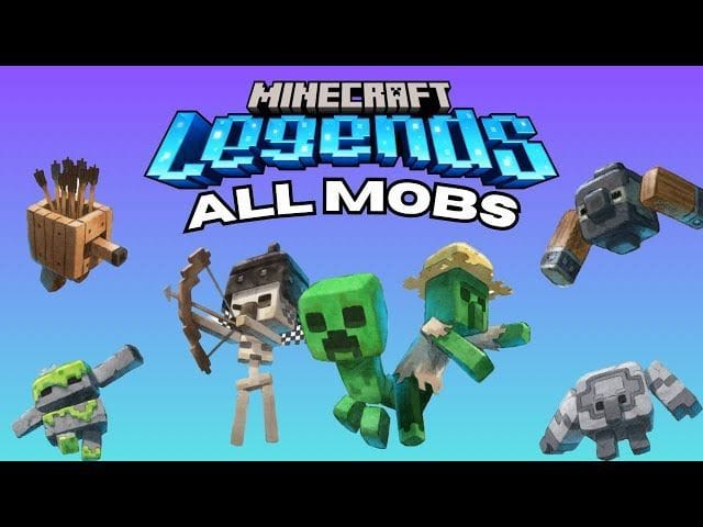 How to unlock golems in Minecraft Legends