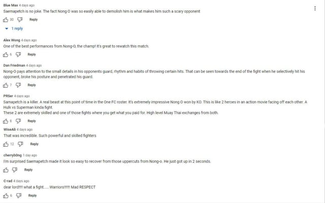 ONE Fight Night 9: Fans in awe of how Nong-O Hama dissected Saemapetch in their world title fight