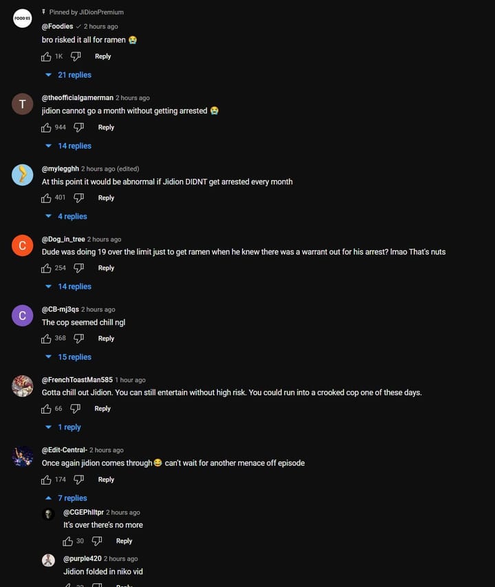 YouTube prankster JiDion appears to get arrested on Instagram Live