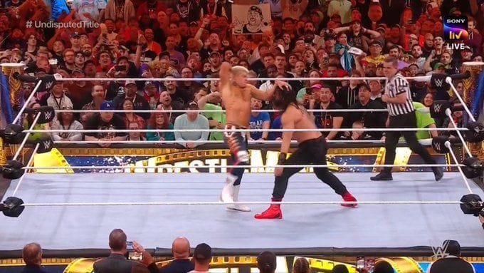 Dustin Rhodes reacts to Cody Rhodes' shocking WrestleMania 39 loss