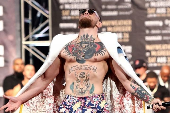 How many tattoos does Conor McGregor have and their meaning?