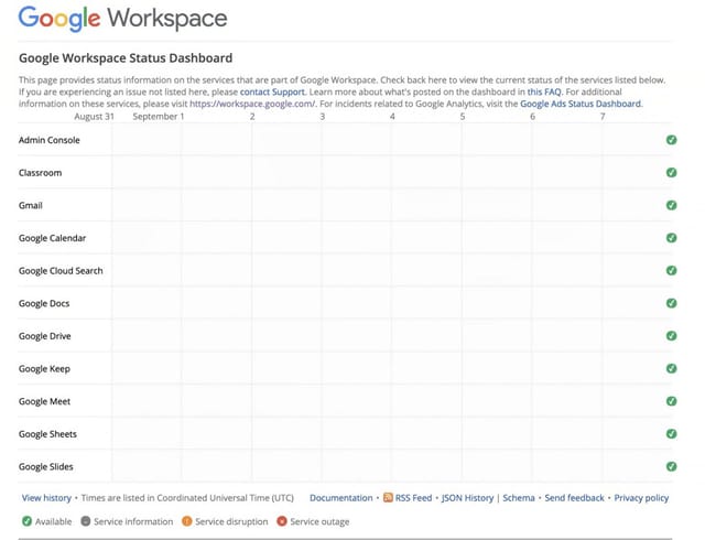 How to check if Google Play Store is down?