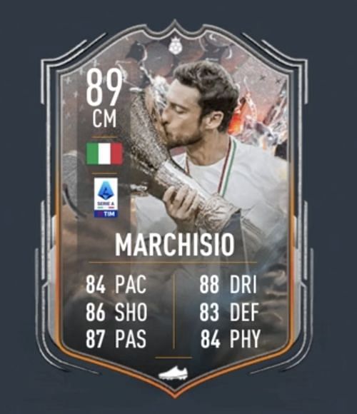 Claudio Marchisio Trophy Titans Sbc Fifa 23 Claudio Marchisio Trophy