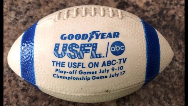 How much did ABC Sports pay for broadcasting rights of USFL?