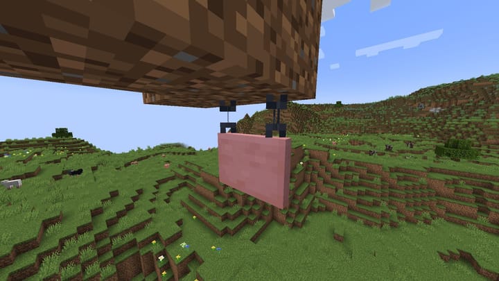 How to make and use hanging signs in Minecraft 1.20 Trails and Tales update