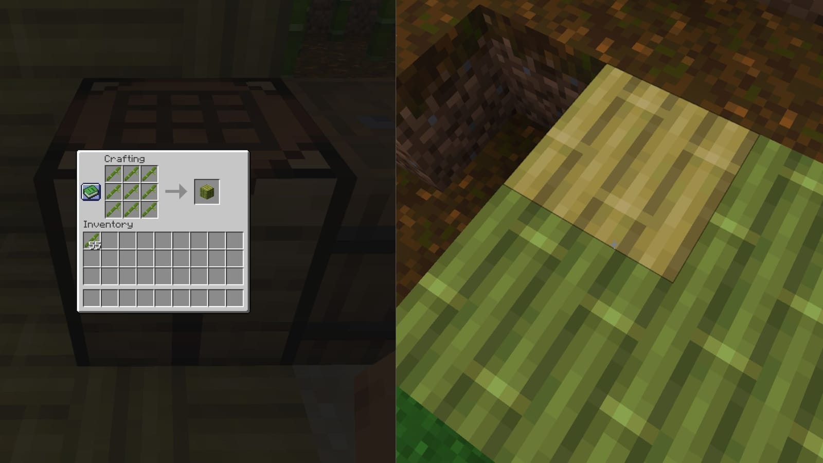 How to craft every new Bamboo block in Minecraft 1.20 Trails & Tales update