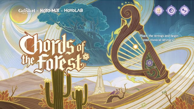 Chords of the forest Genshin Impact web event guide: How to generate Redeem code for free primogems