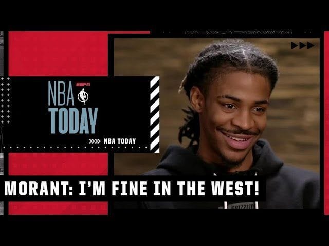 "I'll deal with it" - Ja Morant unfazed as 'I'm fine in the West ...