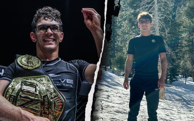 Mikey Musumeci braving the cold heading into ONE Fight Night 10 in Colorado