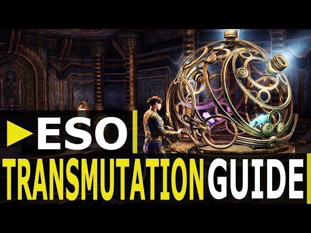 Transmute Crystals: Elder Scrolls Online complete Transmutation Guide ...