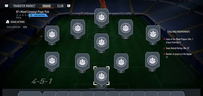 Mixed Campaign Player Pick Fifa 23 87 Mixed Campaign Player Pick Sbc