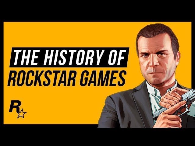 How did GTA's developers create the Rockstar Games logo?