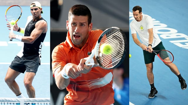 What racquets do Rafael Nadal, Novak Djokovic and Andy Murray use?