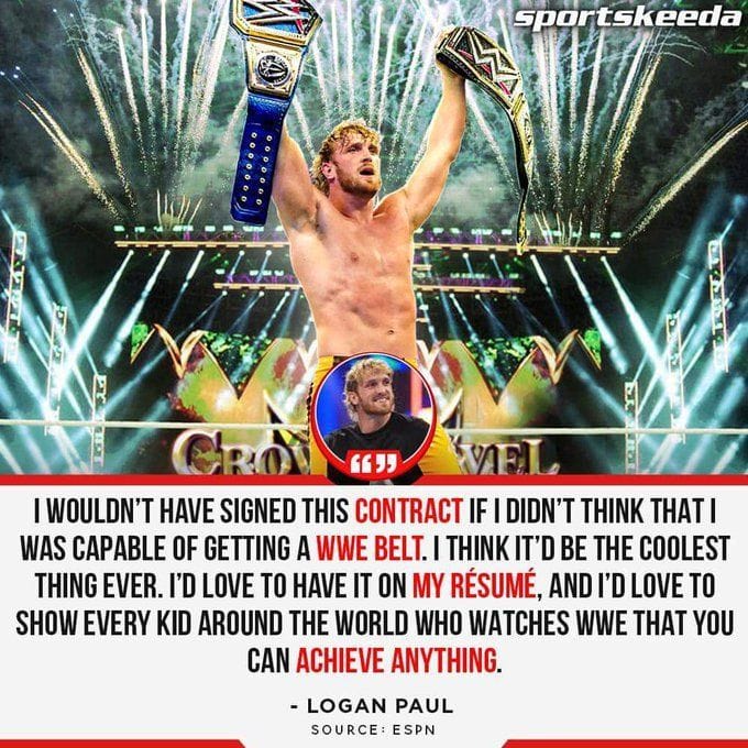 Logan Paul: WWE already has plans locked down for 28-year-old star's ...