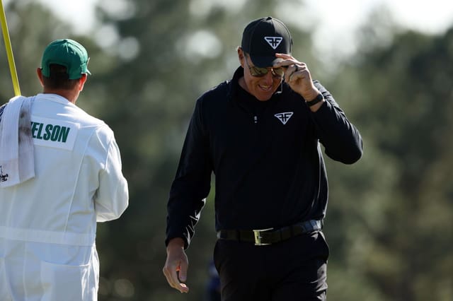 Phil Mickelson becomes the oldest runner-up in Masters history
