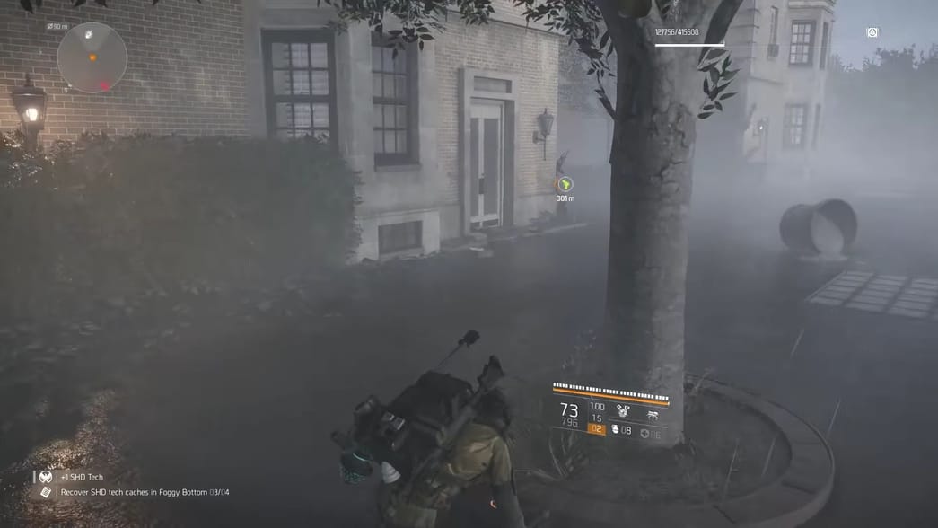 The Division 2 Foggy Bottom SHD cache locations