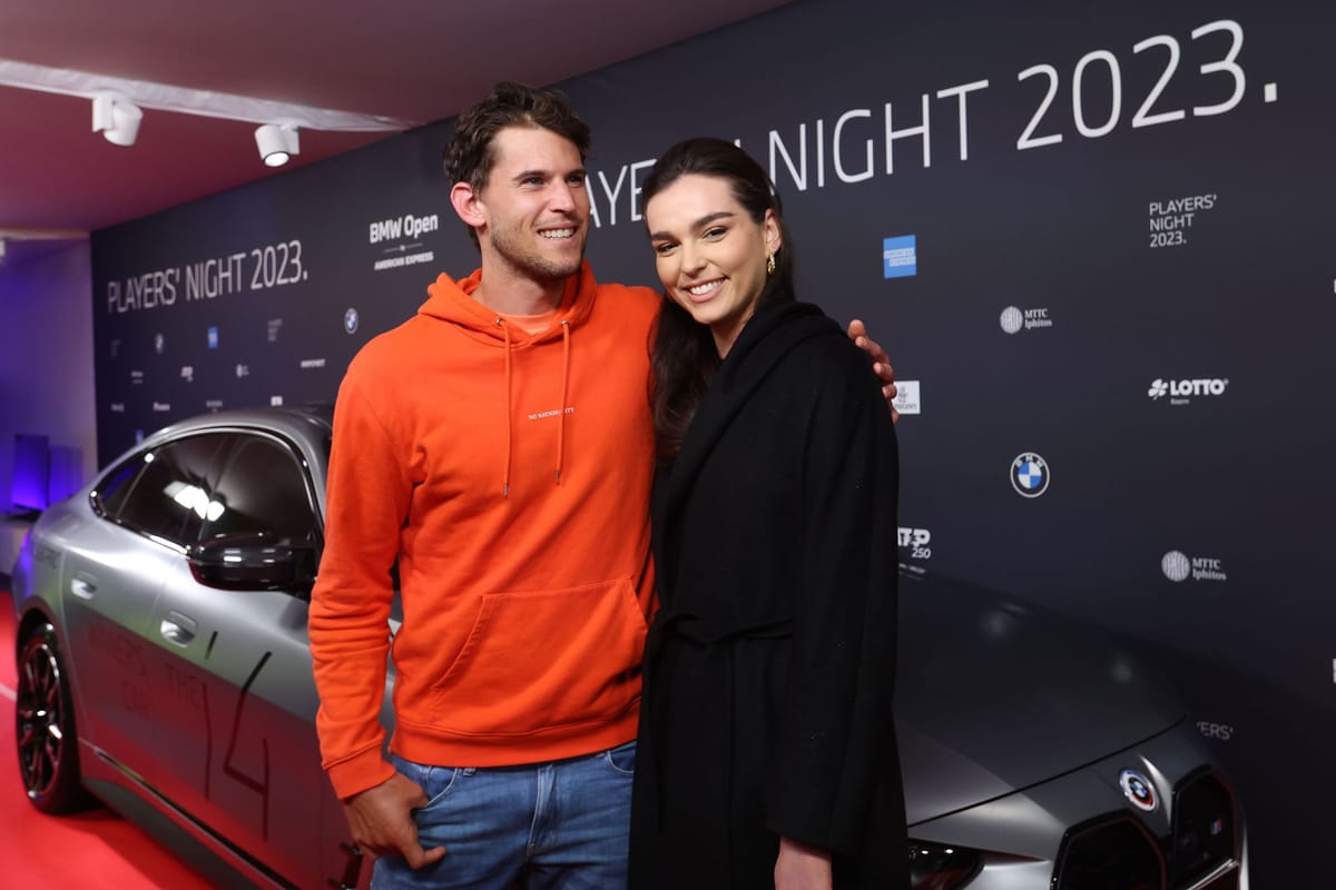 Dominic Thiem and girlfriend Lili Paul-Roncalli makes rare public ...