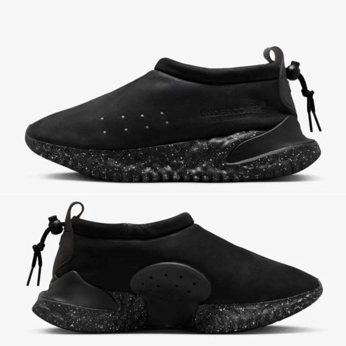 Undercover: Nike Moc Flow x Undercover "Black" and "Ale Brown" shoe ...