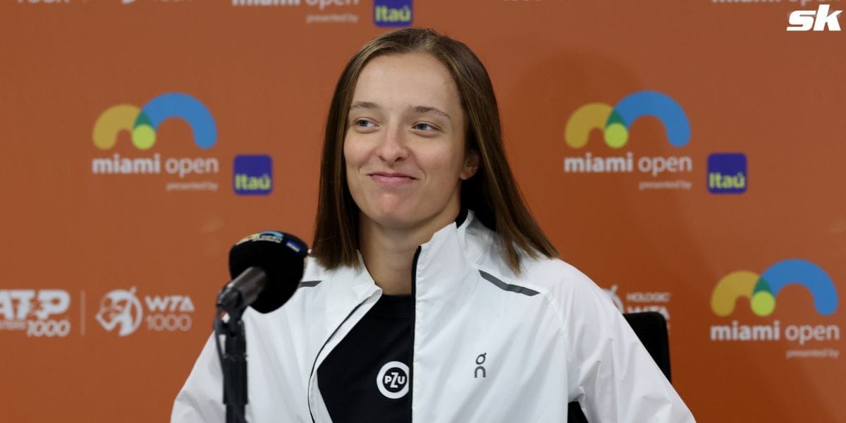 Iga Swiatek: "War for me is not about politics but people's suffering"