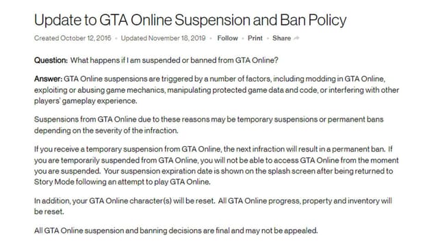 What GTA Online glitch abusers should know about Rockstar's suspension ...