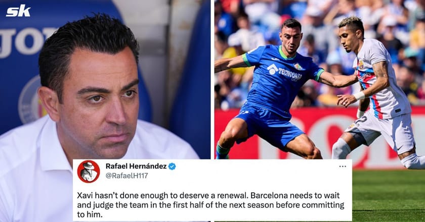 "Clown club" "Xavi hasn’t done enough to deserve a renewal" - Twitter ...