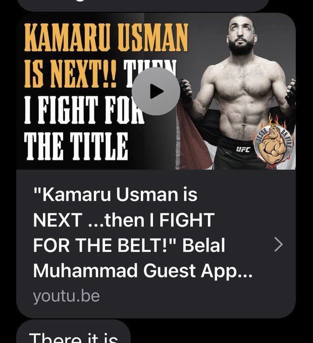 Belal Muhammad claims his Muslim heritage can skyrocket his star status ...