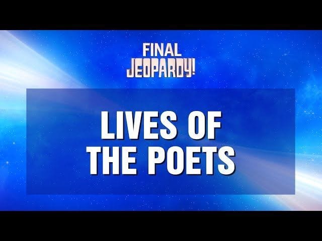 Who won Jeopardy! tonight? April 20, Thursday