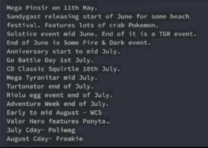 Latest Pokemon GO datamine reveals Mega Tyranitar, Community Day ... Latest Pokemon GO datamine reveals Mega Tyranitar, Community Day ...