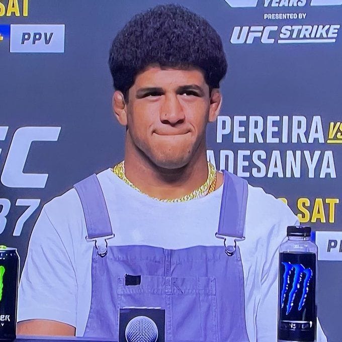 UFC 287: Brazilian Mario, Bob Ross - Fans hilariously compare Gilbert ...