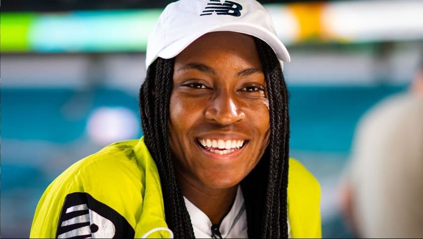 Coco Gauff unveils the Coco CG1 "Fuzzy Ace" New Balance sneakers