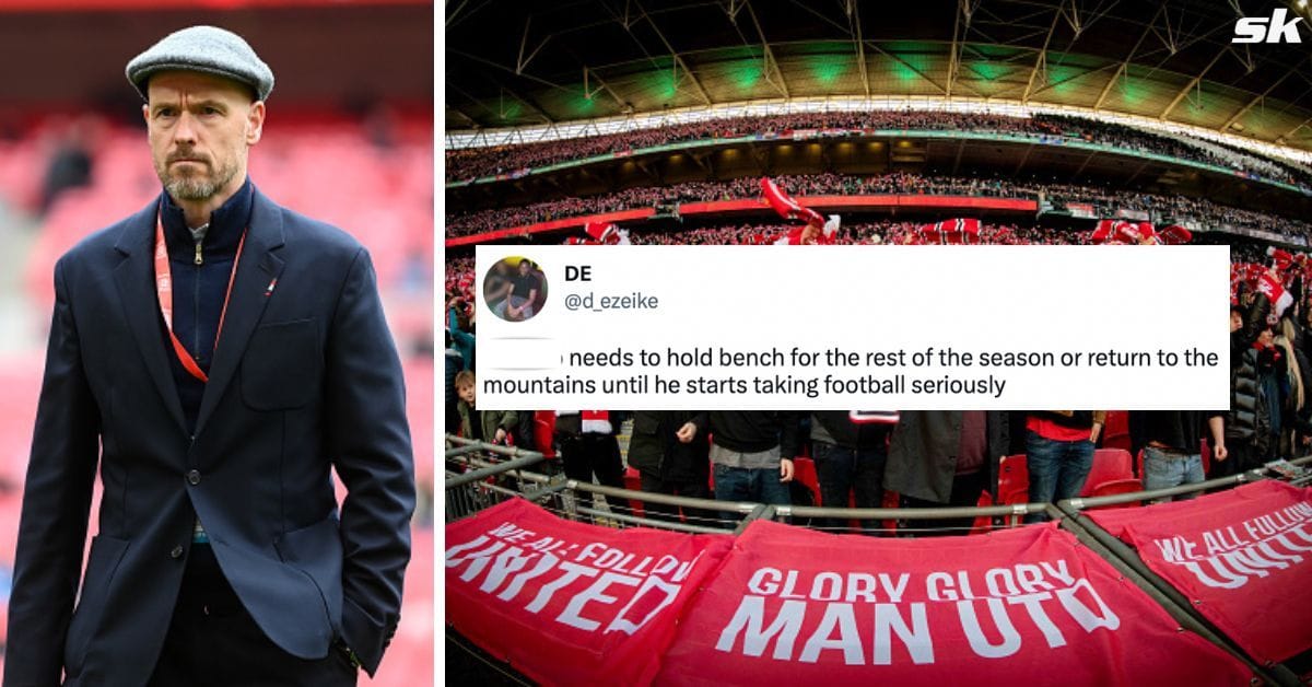 "Back on the bench where he belongs", "Thank god" - Manchester United ...