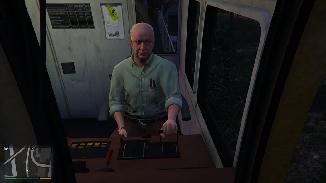 Freight Train In GTA 5