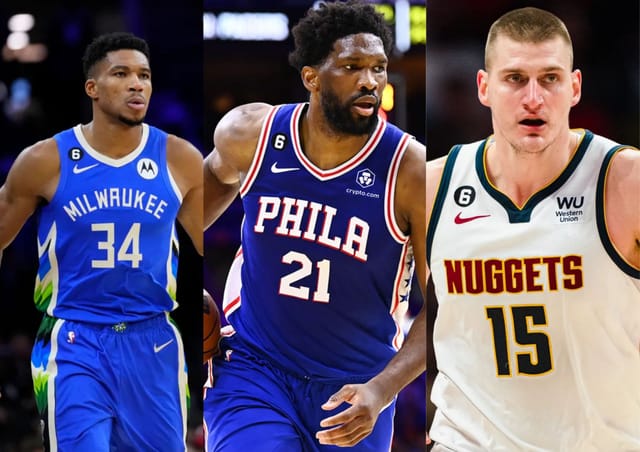 NBA MVP race 2023- Giannis Antetokounmpo, Joel Embiid, and Nikola Jokic are named finalists for ...