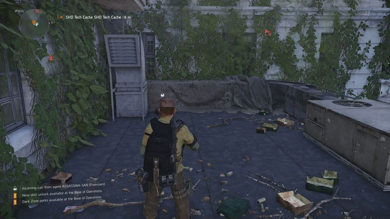 The Division 2 Constitution Hall SHD cache locations