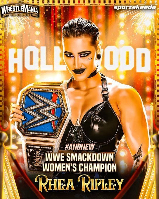 32-year-old SmackDown star teases being next in line to face Rhea Ripley following WWE ...