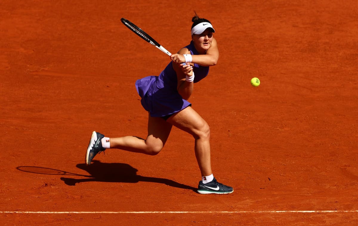 Emotional Bianca Andreescu tears up at first practice session after ...