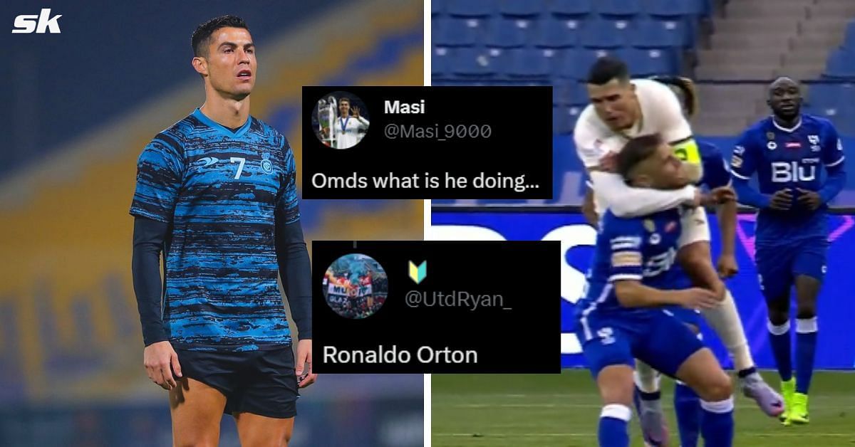 Biggest Wwe Star Ufc 290 Here We Come Video Of Cristiano Ronaldo Taking Down Al Hilal