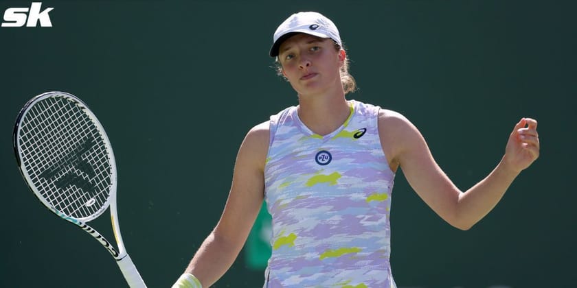 Iga Swiatek admits it was not easy for her to handle all the pressure she faced at the start of ...