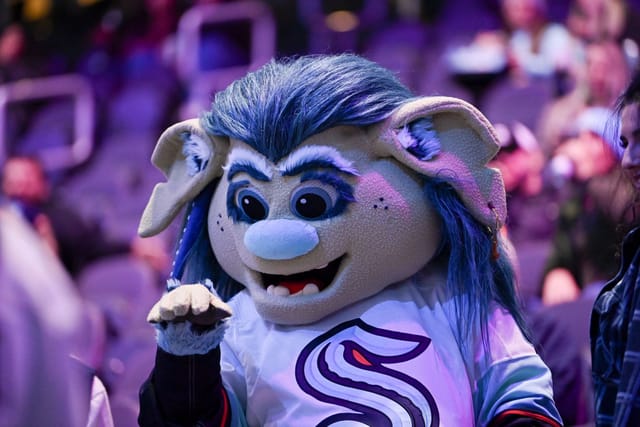 Who is the Seattle Kraken mascot? What is his name?