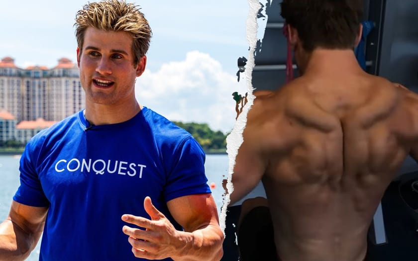 Sage Northcutt: Sage Northcutt shows off incredible back muscles